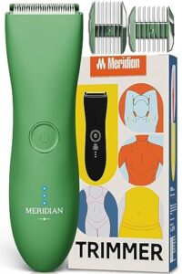 meridian original ball trimmer men, body hair trimmer men, ball shaver men, pubic hair trimmer men, body shaver men, body trimmer for men, body groomer for men, man scape with meridian sage