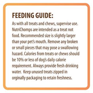 NutriChomps Dog Chews – 6-inch Twists, Easy to Digest, Rawhide-Free Dog Treats, Healthy, 12 Count, Real Chicken, Peanut Butter and Milk flavors