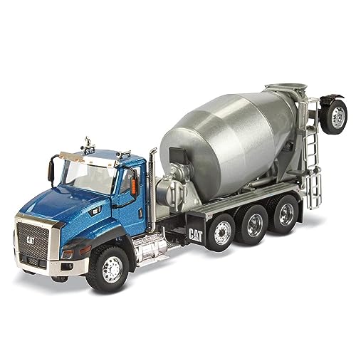 Diecast Masters Caterpillar CT660 Day Cab Tractor w/McNeilus Concrete Mixer | Transport Series Cat Trucks & Construction Equipment | 1:50 Scale Model Diecast Collectible Model 85664