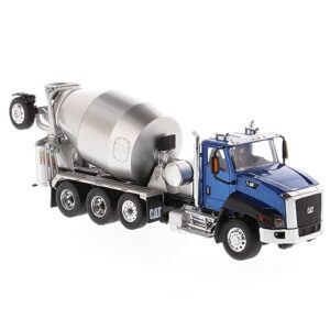 Diecast Masters Caterpillar CT660 Day Cab Tractor w/McNeilus Concrete Mixer | Transport Series Cat Trucks & Construction Equipment | 1:50 Scale Model Diecast Collectible Model 85664