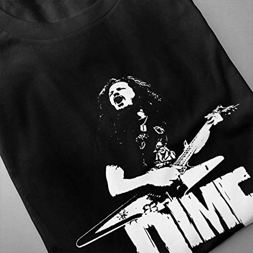 Xuforget Darrell Dimebag Mens Sport Shirt Women Loose Short-Sleeved T-Shirt Black