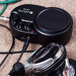 JOYO Guitar Headphone Amp Practice Mini Guitar Amplifier with Big Speaker and Clean & Distortion Effect Setting (JA-02)