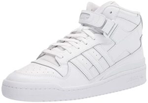 adidas originals forum mid white/white/white 9 d - medium