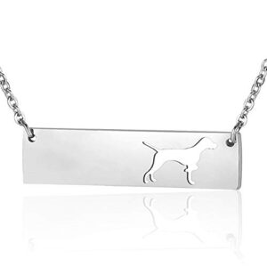 ensianth dog lover gift dog necklace gift fot dog owner (german shorthaired pointer)