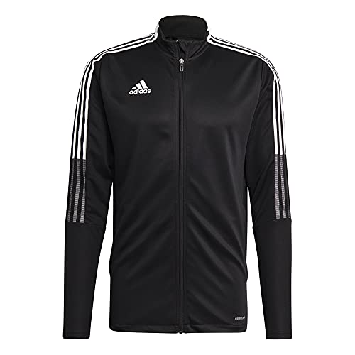 adidas Men's Tiro 21 Track Jacket, Black, X-Large