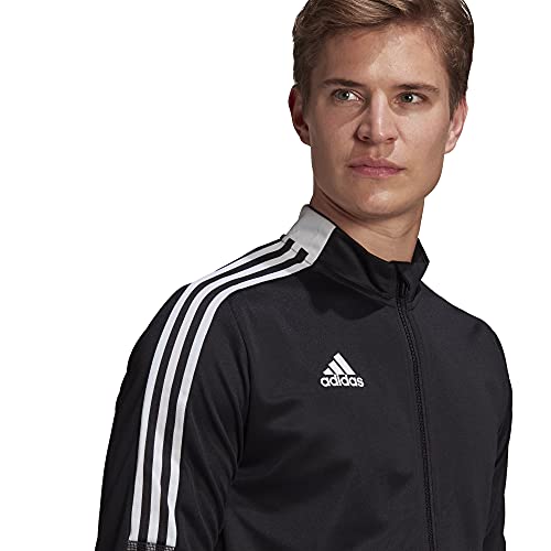 adidas Men's Tiro 21 Track Jacket, Black, X-Large