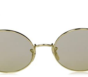 Ray-Ban Rb1970 Oval Evolve Polarized Sunglasses, Gold/Photochromic Dark Grey Mirrored Gold, 54 mm