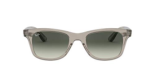 Ray-Ban Rb4640 Square Sunglasses, Transparent Grey/Light Grey Gradient Dark Grey, 50 mm