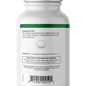 Graminex Alfalfa Tablets - Non-GMO Green Superfood Supplement with Vitamins, Minerals, Amino Acids - 240 Tablets