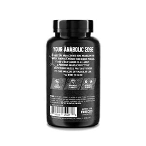 Nutrex Research Anabol Hardcore Anabolic Activator, Muscle Builder and Hardening Agent, 60 Pills