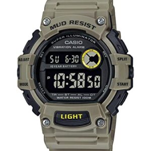 Casio Mud Resistant (Khaki) 10-Year Battery