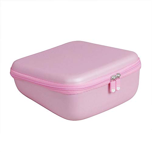 Hermitshell Travel Case for noot Products K11/Elecder i37/POWMEE M1/POWMEE M2/Mpow CH8/iRAG J01/noot Products K22/NIVAVA K8/noot Products K33/iClever/Sonitum Kids Headphones(Only Case) (Pink)