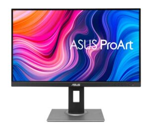 asus proart display pa278qv 27” wqhd (2560 x 1440) monitor, 100% srgb/rec. 709 Δe < 2, ips, displayport hdmi dvi-d mini dp, calman verified, anti-glare, tilt pivot swivel height adjustable, black