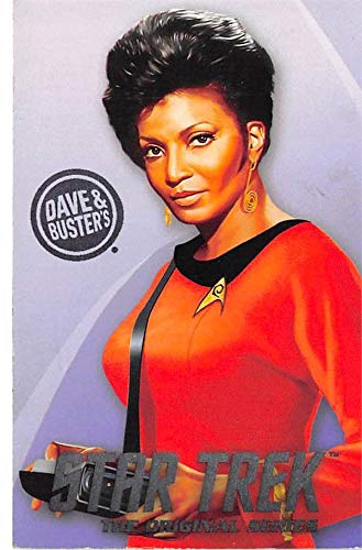 Nichelle Nichols as Uhura trading gaming card Star Trek 2016 Dave Busters #NU1 2x3 inches