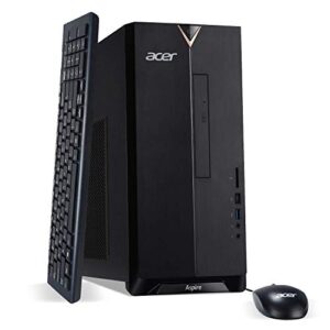 acer aspire tc-895-ua91 desktop, 10th gen intel core i3-10100 4-core processor, 8gb 2666mhz ddr4, 512gb nvme m.2 ssd, 8x dvd, 802.11ax wi-fi 6, usb 3.2 type c, windows 10 home