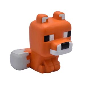 just toys llc minecraft mega squishme s3 fox