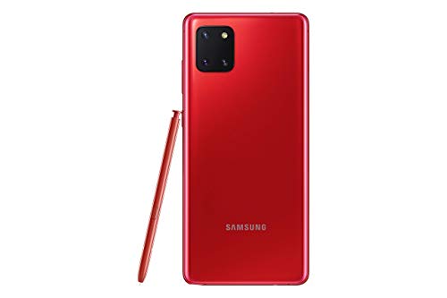 Samsung Galaxy Note 10 Lite N770F 128GB Dual-SIM GSM Unlocked Phone (International Variant/US Compatible LTE) - Aura Red (Renewed)