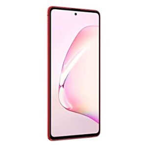 Samsung Galaxy Note 10 Lite N770F 128GB Dual-SIM GSM Unlocked Phone (International Variant/US Compatible LTE) - Aura Red (Renewed)