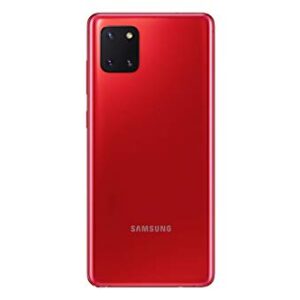 Samsung Galaxy Note 10 Lite N770F 128GB Dual-SIM GSM Unlocked Phone (International Variant/US Compatible LTE) - Aura Red (Renewed)