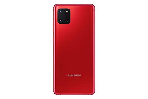 Samsung Galaxy Note 10 Lite N770F 128GB Dual-SIM GSM Unlocked Phone (International Variant/US Compatible LTE) - Aura Red (Renewed)