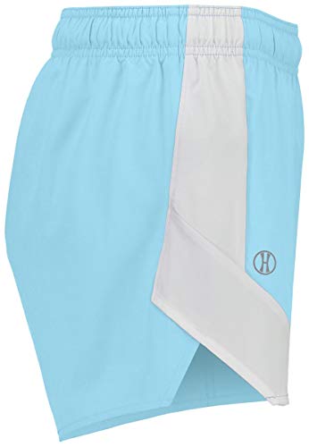 Holloway Girls Olympus Shorts, Aqua/White, L