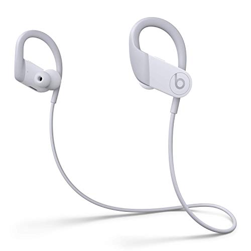 Beats by Dre Powerbeats High-Performance Wireless Earphones - White - MWNW2LL/A (Renewed)