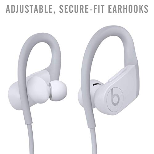 Beats by Dre Powerbeats High-Performance Wireless Earphones - White - MWNW2LL/A (Renewed)