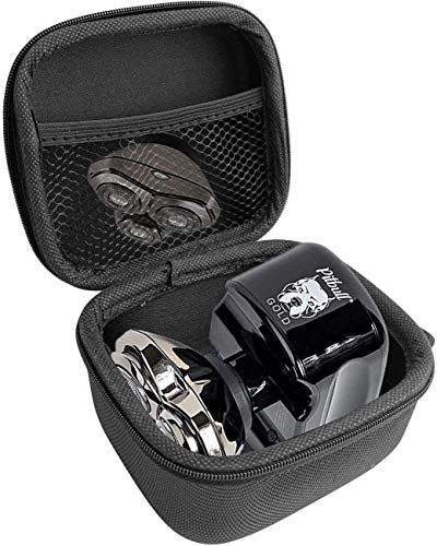 FitSand Hard Case Compatible for Skull Shaver Pitbull Gold PRO Head Shaver