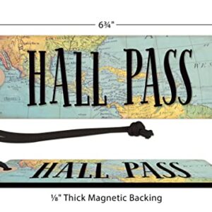 Teacher Created Resources Travel The Map Magnetic Hall Pass (TCR77476)