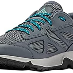 Columbia Womens Vitesse Fasttrack Waterproof Hiking Shoe, Graphite/Dusty Green, 5.5 US