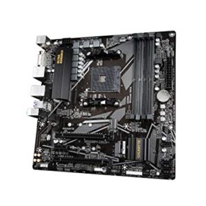 GIGABYTE B550M DS3H (AM4 AMD/B550/Micro ATX/Dual M.2/SATA 6Gb/s/USB 3.2 Gen 1/PCIe 4.0/HMDI/DVI/DDR4/Motherboard)