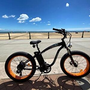 ECOTRIC Electric Bike 26" Fat Tire 750W Electric Bicycles 48V 13AH Removable Large Battery Beach Snow Mountain E-Bike for Adults UL Certified with Dual Shock Absorber & Shimano 7-Speed