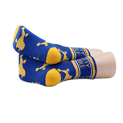 JXGZSO Pretty Poodle Socks SGRHO Sorority Sister Gift (Pretty Poodle 2 pairs)