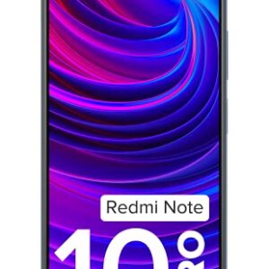 redmi Xiaomi Note 10 Pro 4G Volte 128GB + 6GB Factory Unlocked 6.67" 64MP Quad Camera Night Mode (not Verizon Sprint Boost Cricket) (w/Fast Car Charger Bundle) (Glacial Blue)