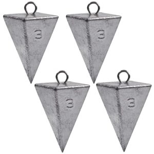 pyramid sinkers fishing weights surf fishing weights sinkers ocean saltwater pyramid weight fishing sinkers fishing gear tackle 1oz 2oz 3oz 4oz 5oz 6oz 8oz