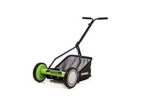 greenworks 14-inch reel lawn mower rm1400