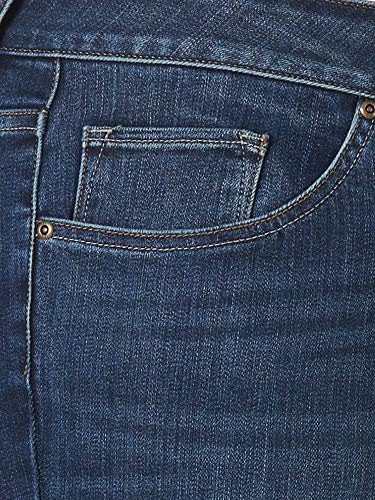 Lee Women's Plus Size Legendary Mid Rise Bootcut Jean Compass 18W Petite