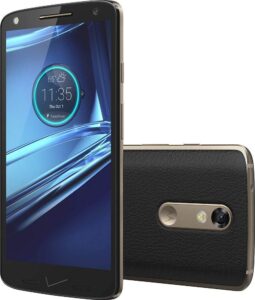 motorola droid turbo 2 xt1585 32gb - black leather (verizon wireless) (renewed)