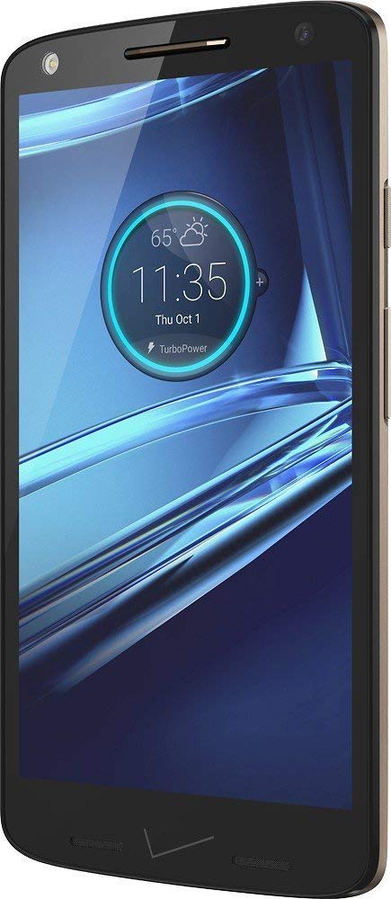 Motorola Droid Turbo 2 XT1585 32GB - Black Leather (Verizon Wireless) (Renewed)