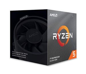 amd ryzen 5 3600xt 6-core, 12-threads unlocked desktop processor with wraith spire cooler