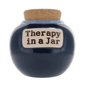 cottage creek therapy in a jar piggy bank, feelings jar, office candy jar, therapy gifts