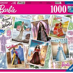 Ravensburger Barbie Around The World 1000 Piece Jigsaw Puzzle for Adults - Every Piece is Unique, Softclick Technology Means Pieces Fit Together Perfectly