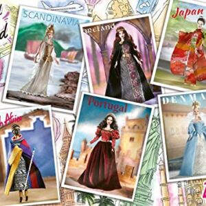 Ravensburger Barbie Around The World 1000 Piece Jigsaw Puzzle for Adults - Every Piece is Unique, Softclick Technology Means Pieces Fit Together Perfectly