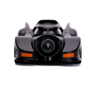 Jada Toys DC Comics 1:32 1989 Batmobile Die-cast Car with Batman Figure, Toys for Kids and Adults (JadaToys31704) , Black