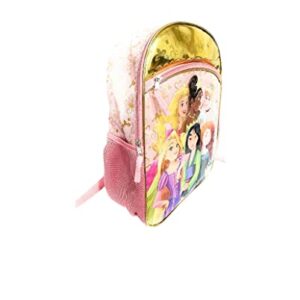 Disney Princess Backpack for Girls Kids Toddlers ~ Deluxe 16" Princess School Bag Bundle Featuing Ariel, Cinderella, Rapunzel, and More (Disney Princess School Supplies)