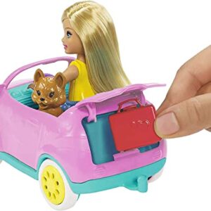 Mattel GTK95 Chelsea Driving a Vehicle Barbie Fun Doll, 3 Years Old and Above