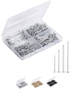 mr. pen- nail assortment kit, 600pc, small nails, nails, nails for hanging pictures, picture hanging nails, finishing nails, hanging nails, picture nails, wall nails for hanging, pin nails