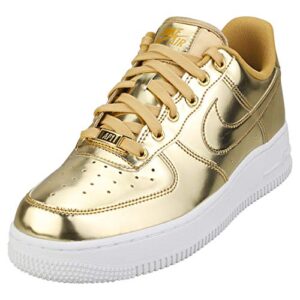 nike womens w air force 1 sp cq6566 700 metallic gold - size 7.5w