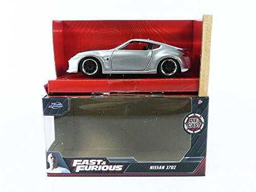 Jada Toys Fast & Furious 2009 Nissan 370Z 1:32 Scale Die-cast Vehicle, Silver