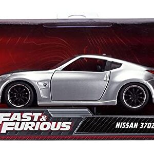 Jada Toys Fast & Furious 2009 Nissan 370Z 1:32 Scale Die-cast Vehicle, Silver